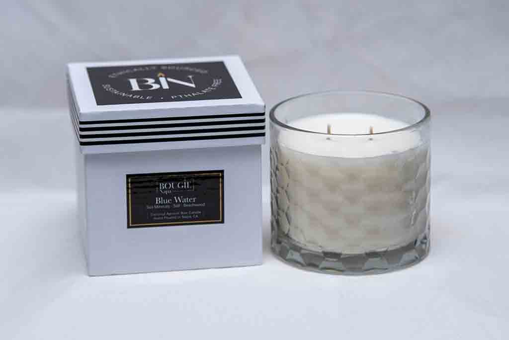 Blue Water Candle – Bougie Napa